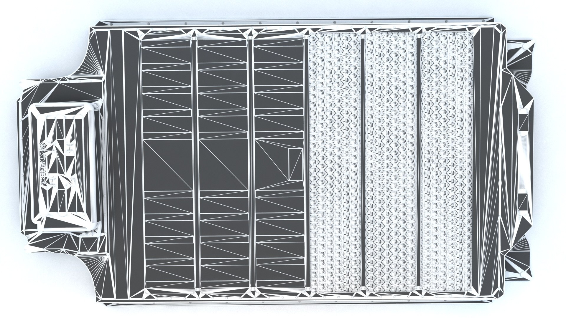 Electric Vehicle Battery Pack 3D Model - TurboSquid 2320227