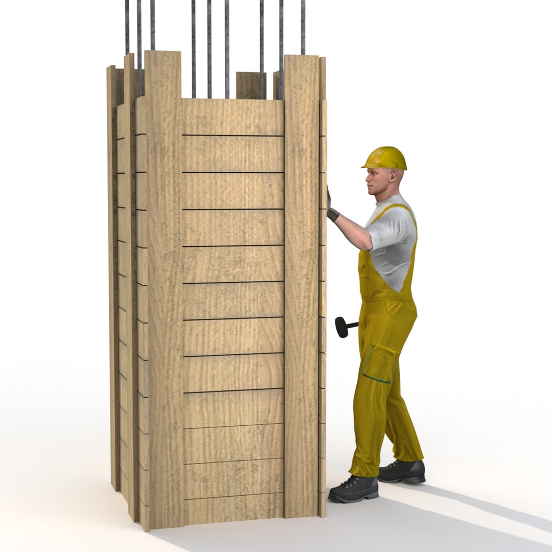 3D Workman Idle Animation 05 Model - TurboSquid 1875448