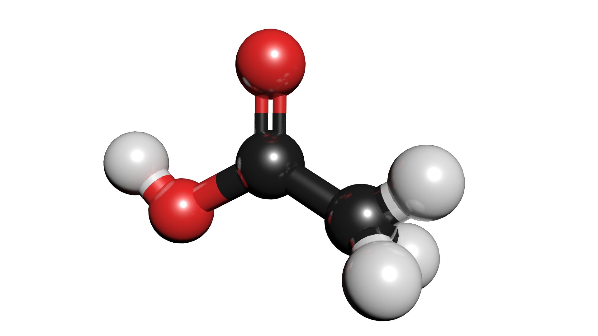 Ch3cooh Acetic Acid Model - TurboSquid 1420748