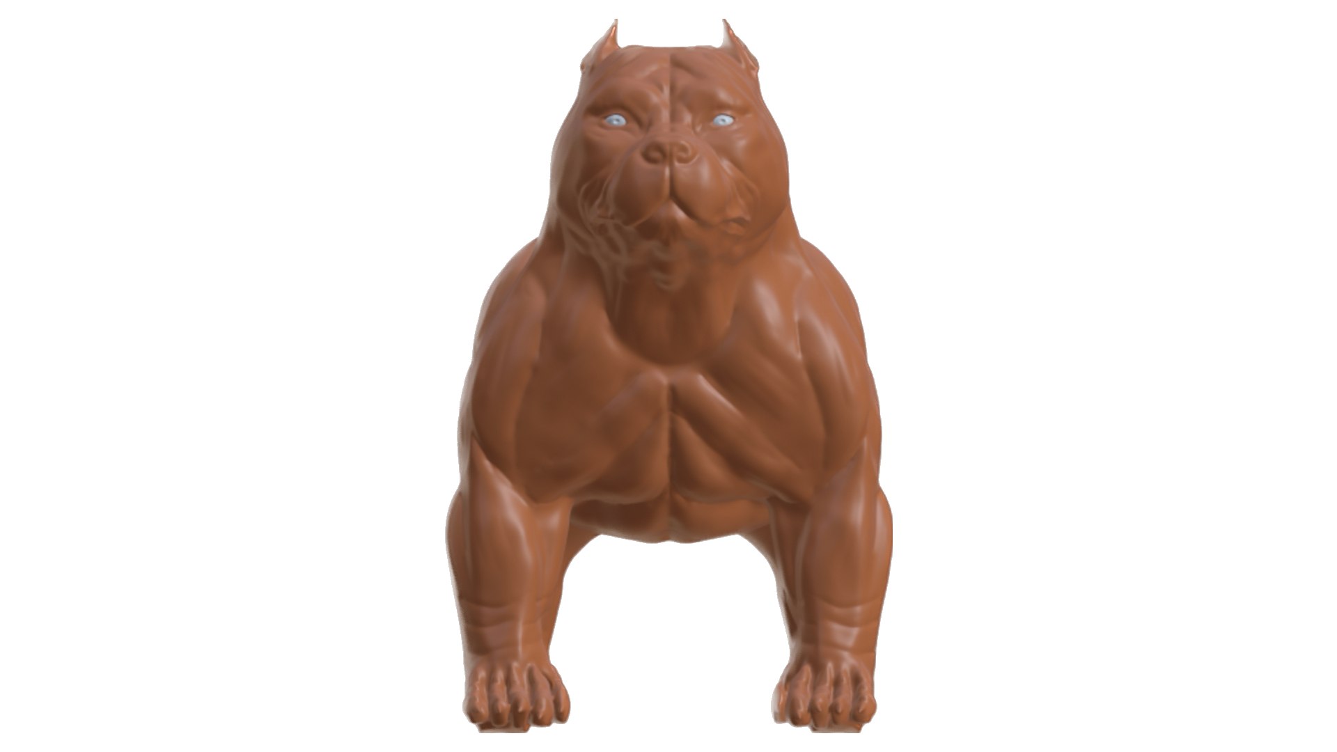 3D American Bully - TurboSquid 2045969