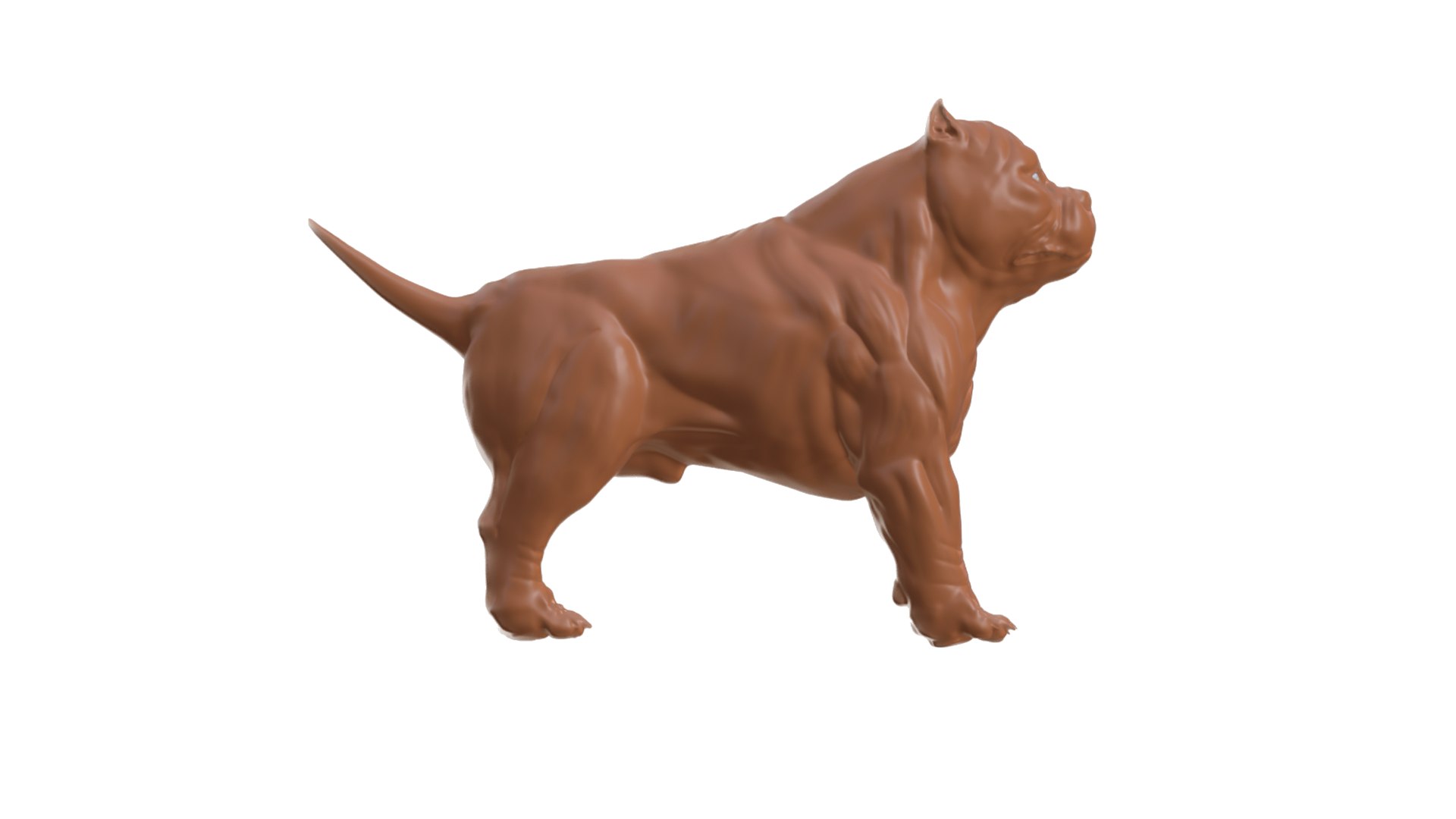 3D American Bully - TurboSquid 2045969