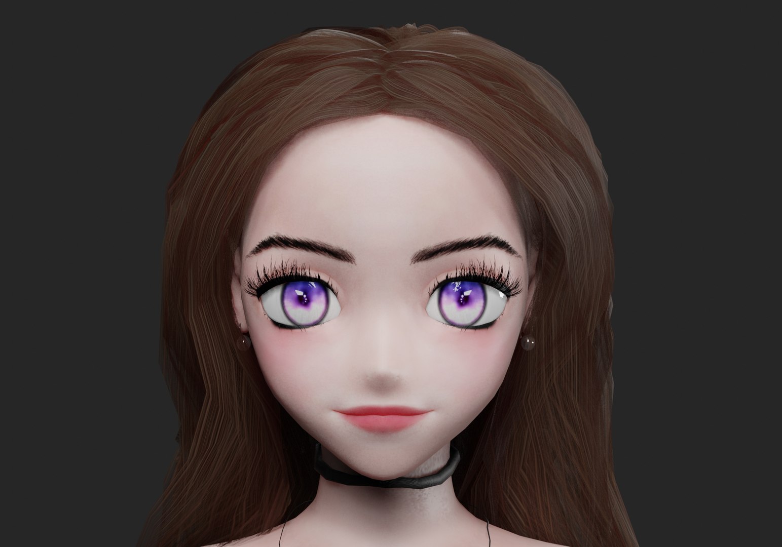 Anime Standard Girl V30545 3D Model - TurboSquid 2272488