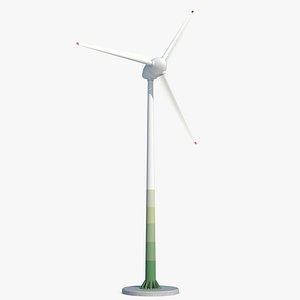 3d model wind turbine