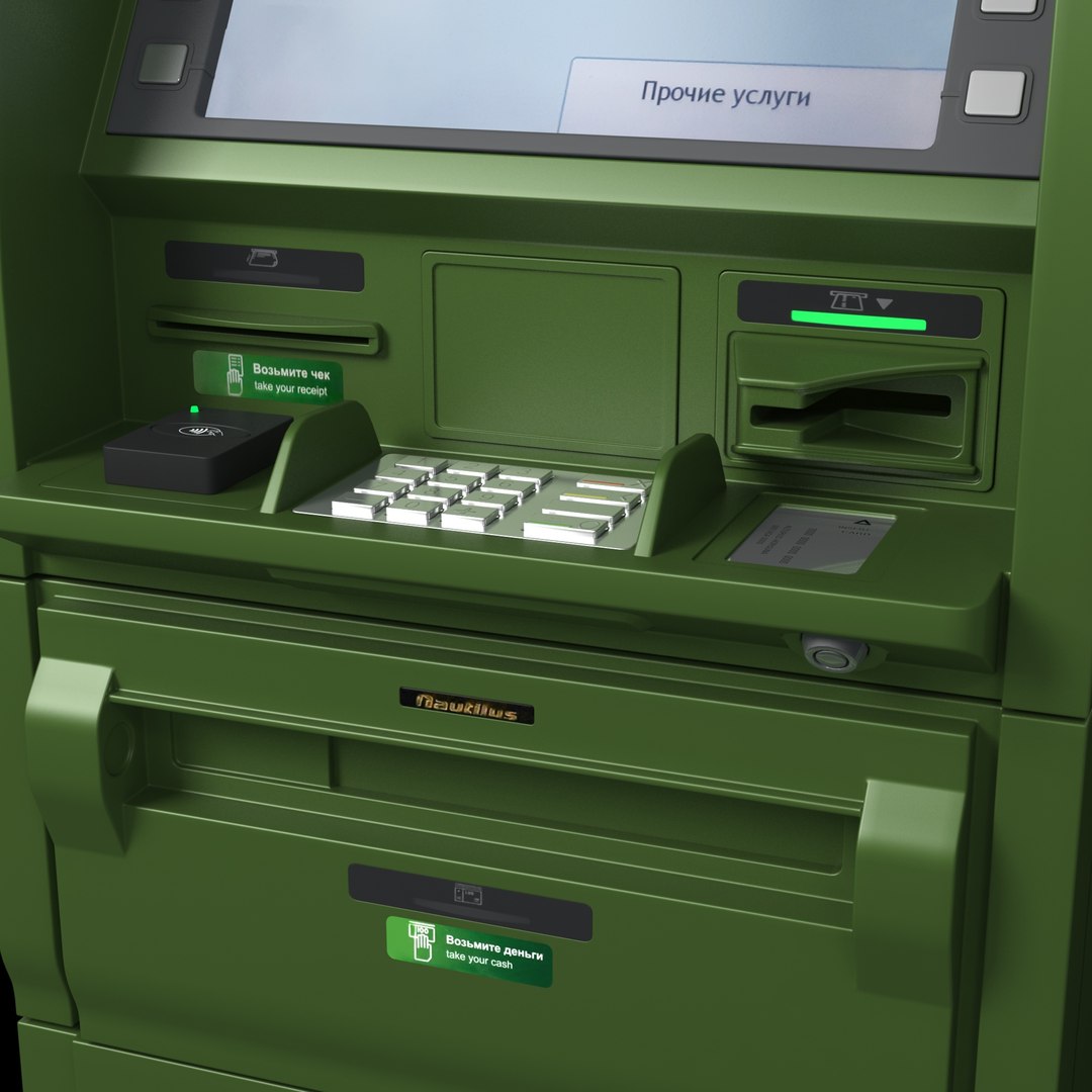 Terminal Atm 3D Model - TurboSquid 1392703