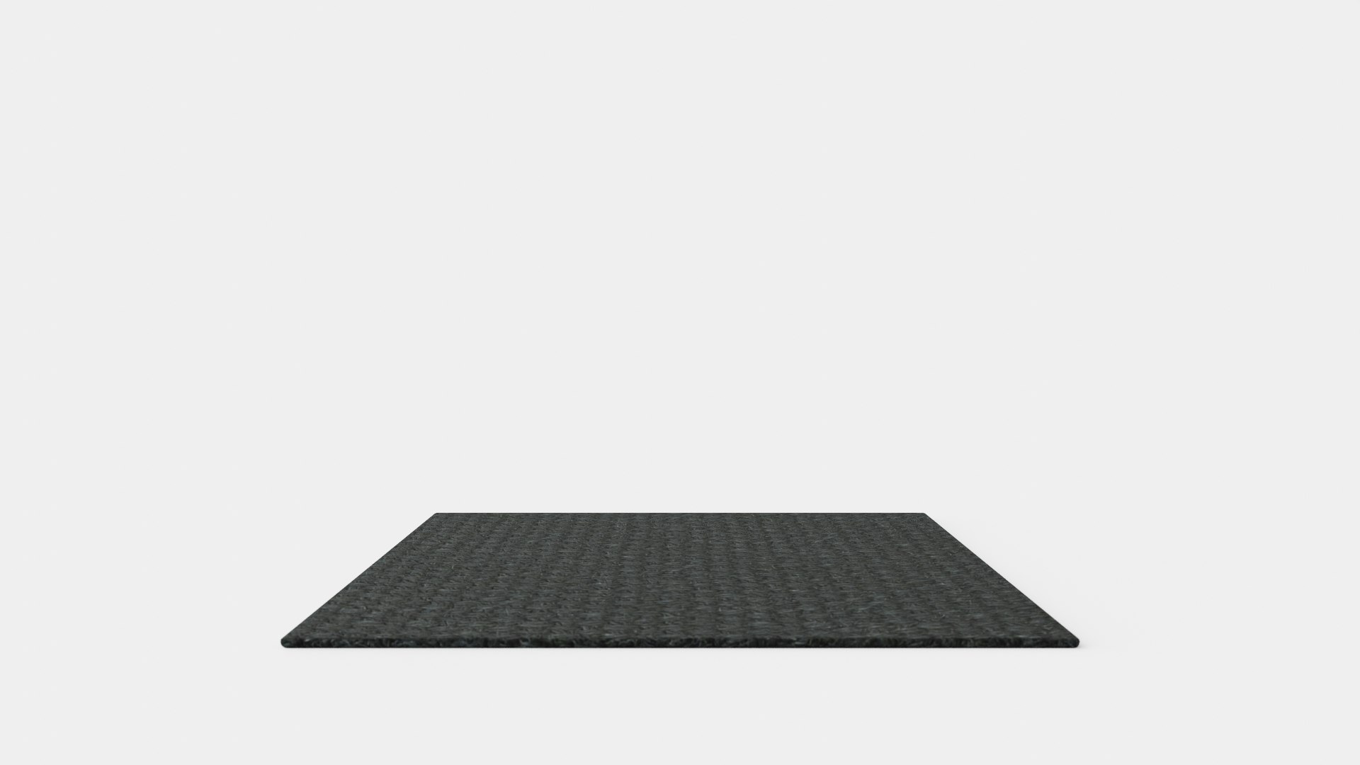 3D Basic Coir Door Mat Black Dark Model - TurboSquid 2246908