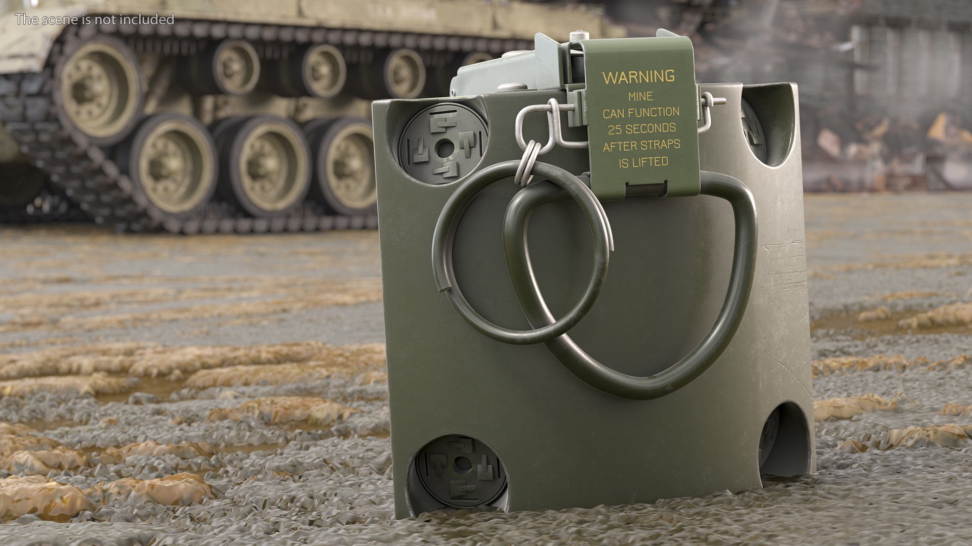 3D Model M86 Pursuit Deterrent Munition - TurboSquid 1631801