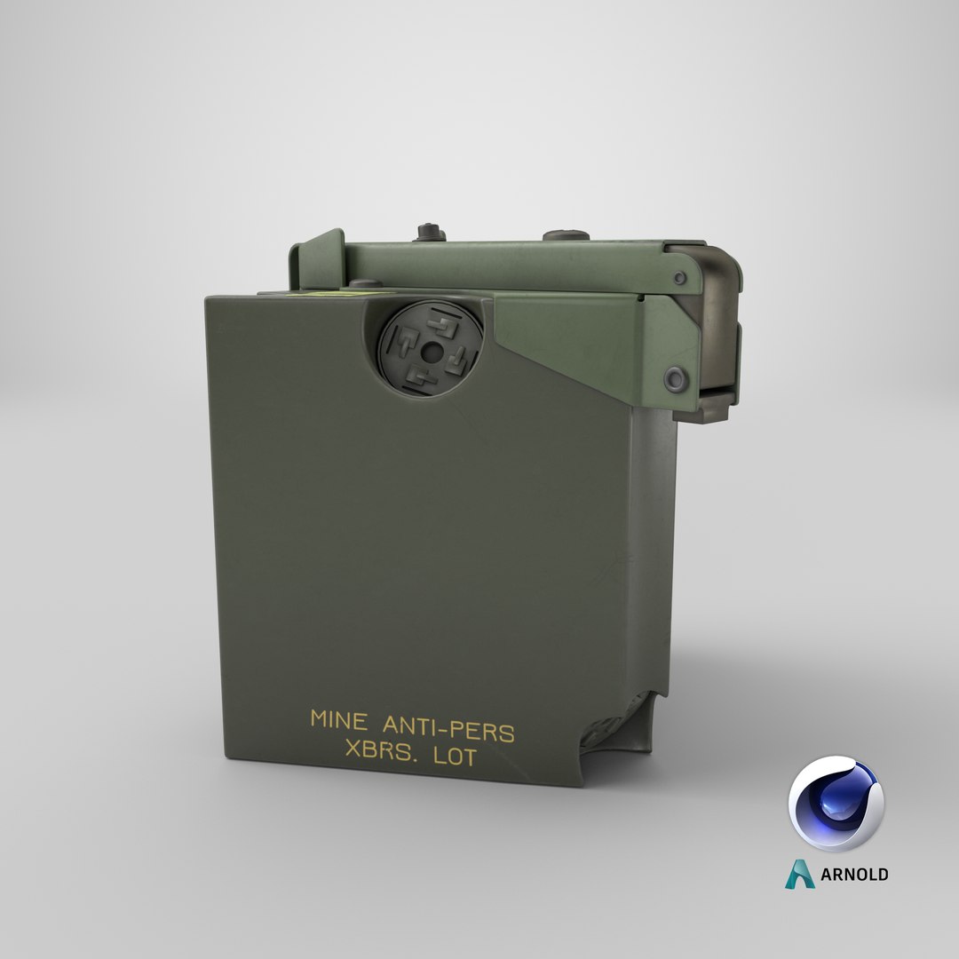 3D Model M86 Pursuit Deterrent Munition - TurboSquid 1631801