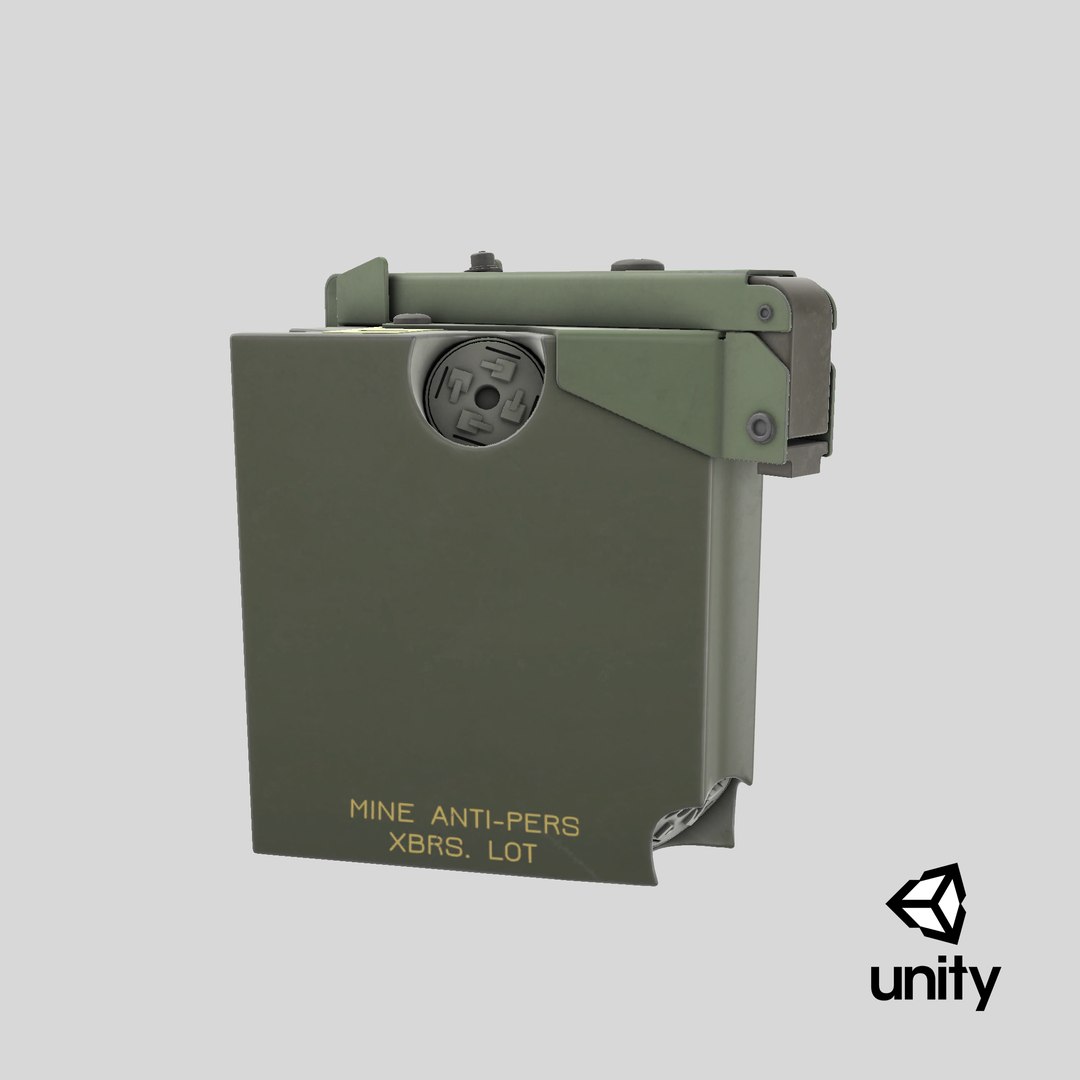 3D Model M86 Pursuit Deterrent Munition - TurboSquid 1631801