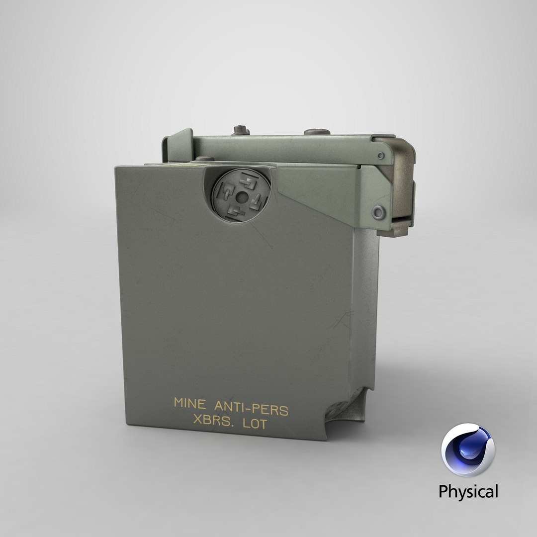 3D Model M86 Pursuit Deterrent Munition - TurboSquid 1631801