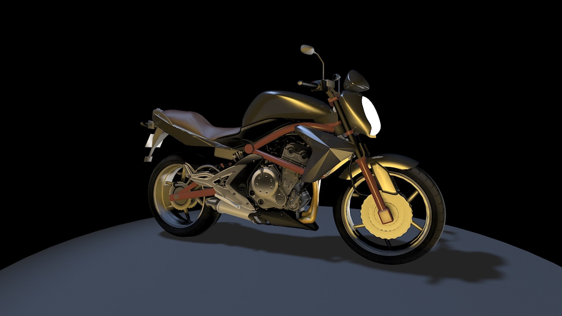 3D Kawasaki Er 6n Model - TurboSquid 1495083