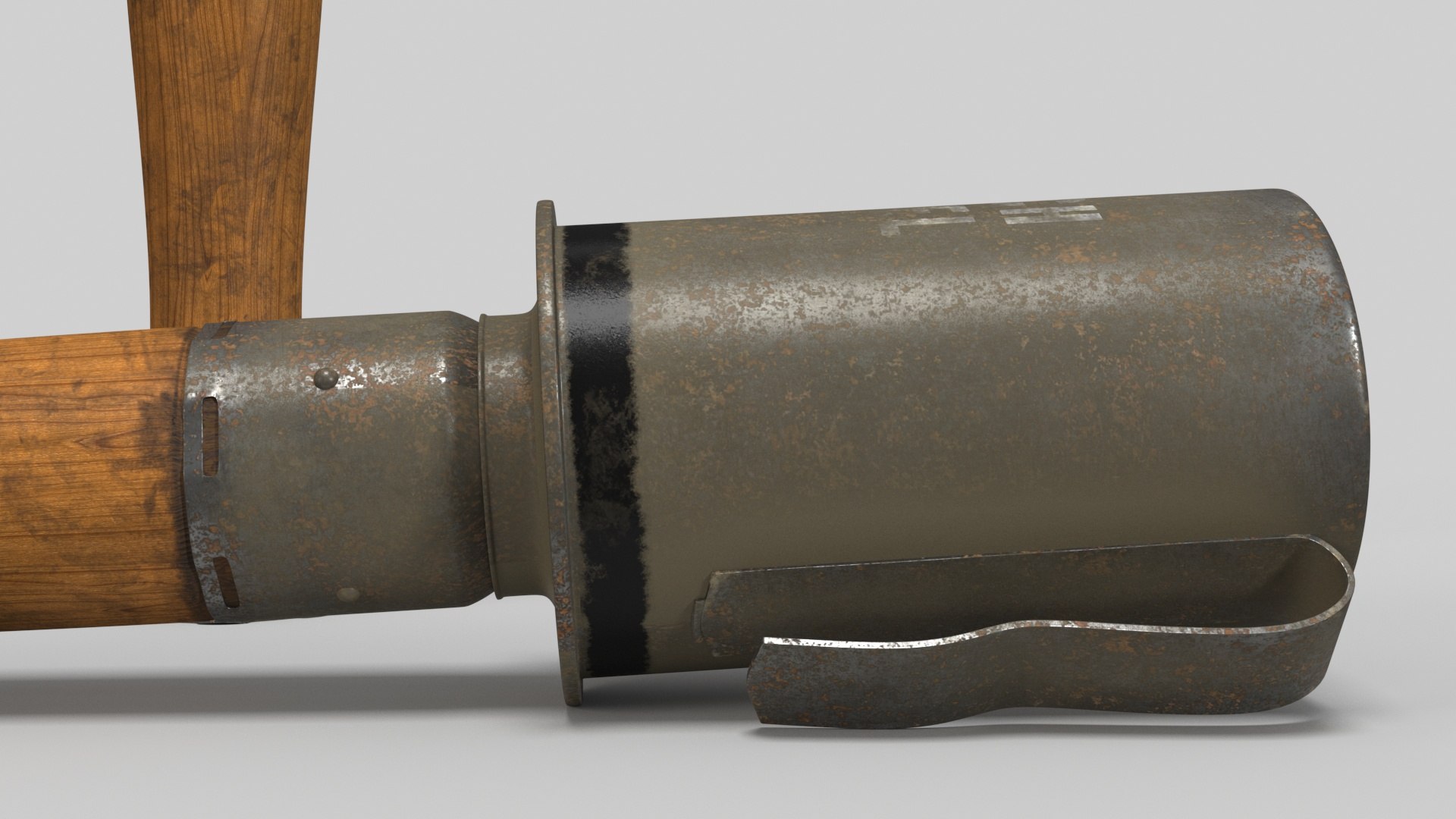 3D Grenade German Stick - TurboSquid 1675961