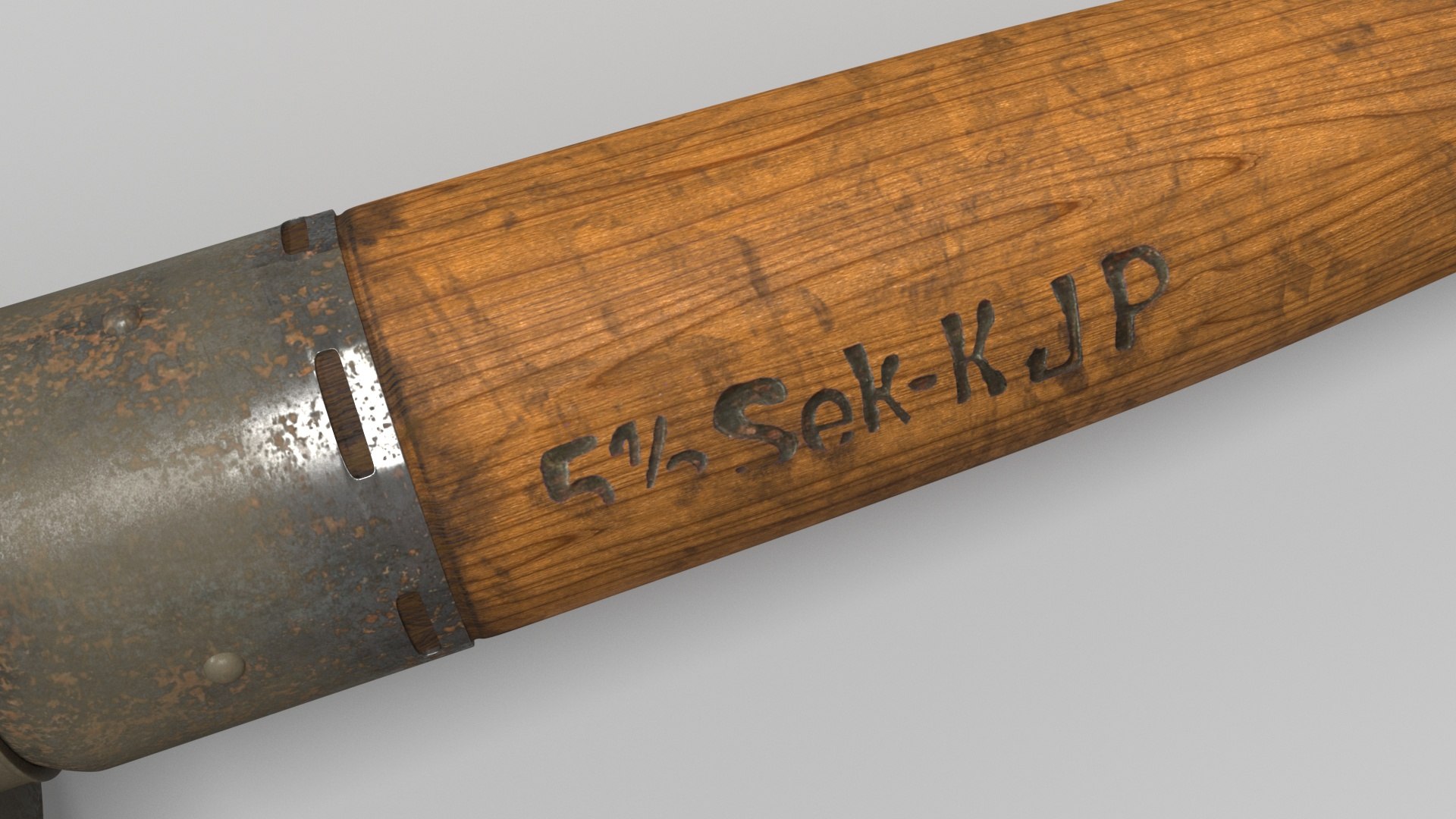 3D Grenade German Stick - TurboSquid 1675961