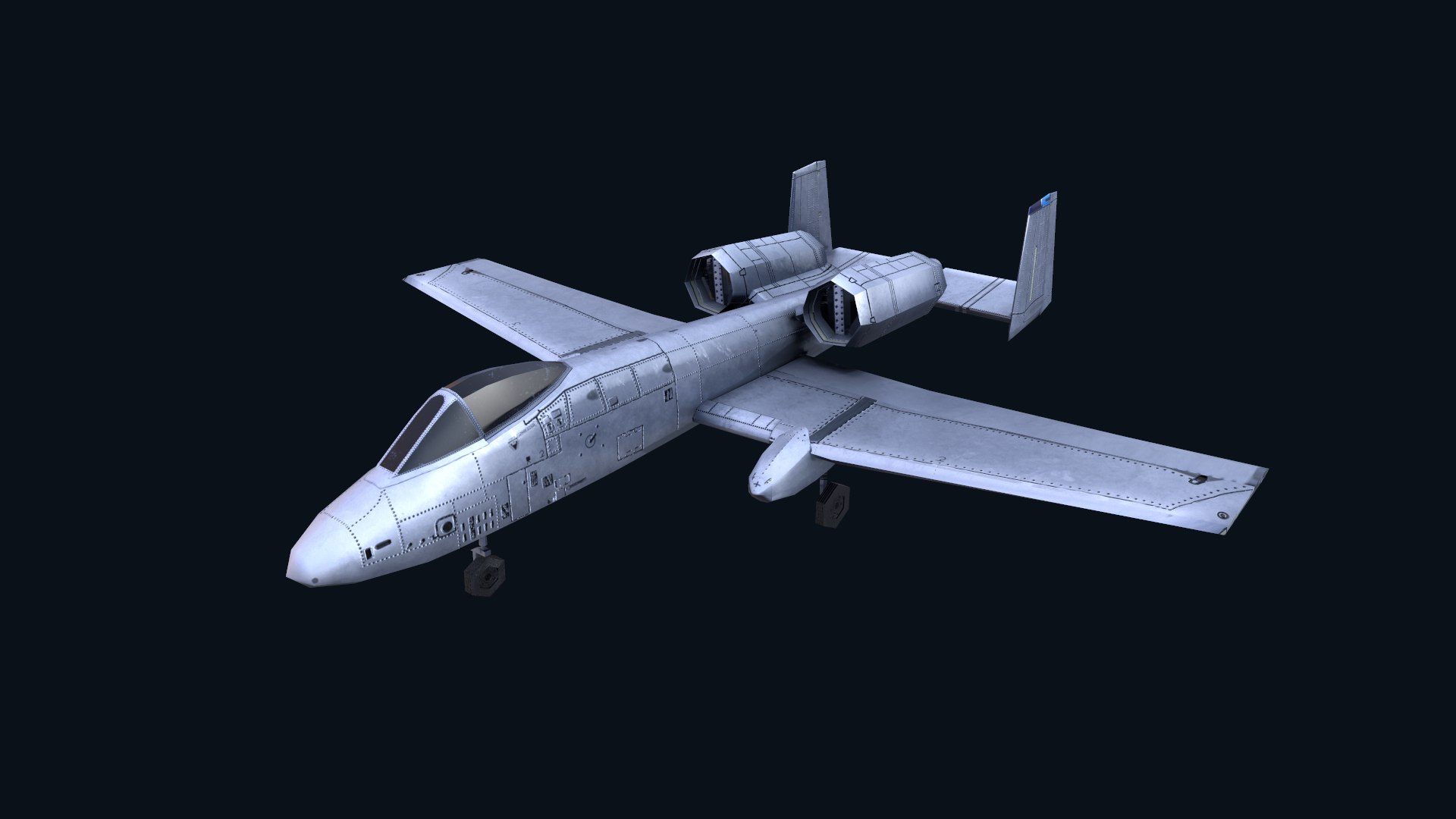 3D Asset - Army - A10 Thunderbolt 3D MODEL REALISTIC - TurboSquid 2269700