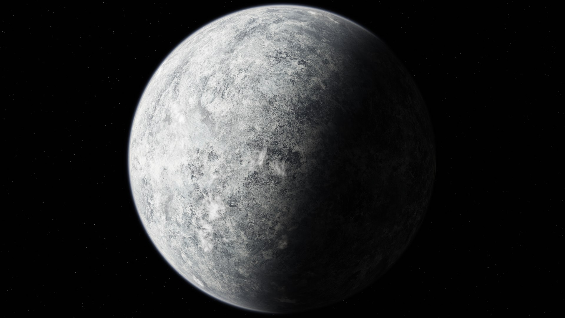 3D 8K Fictional Ice Planet 1 - TurboSquid 1931098