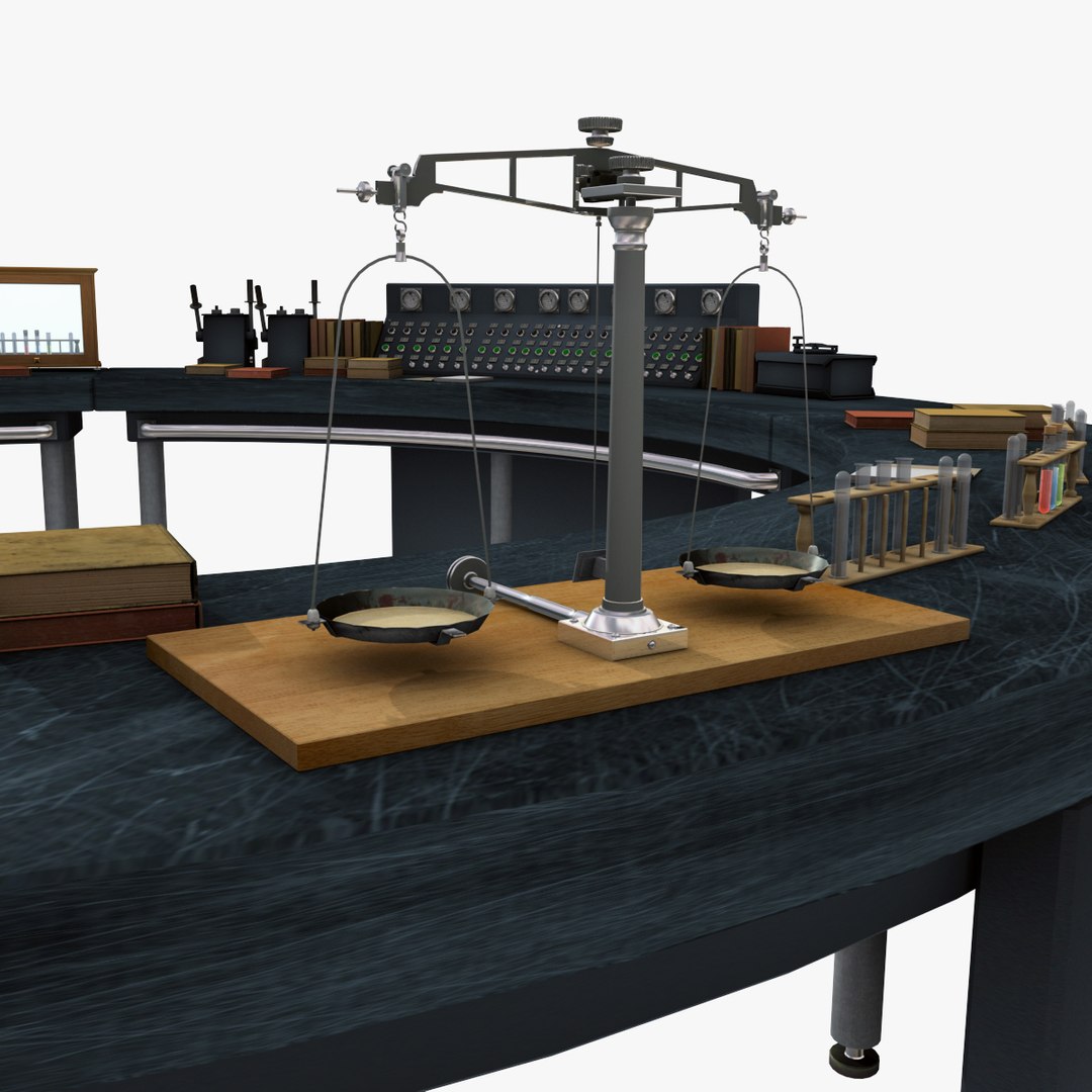 Laboratory Test Desk Lab Equipment 3ds