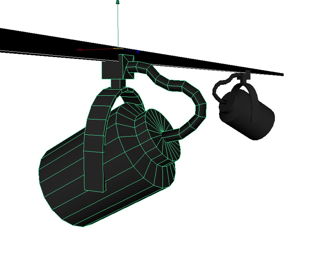 Track Lights 3d Model