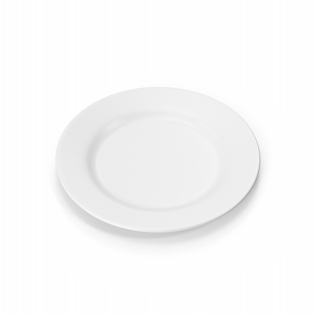 3D Model Ceramic Plate - TurboSquid 1856232