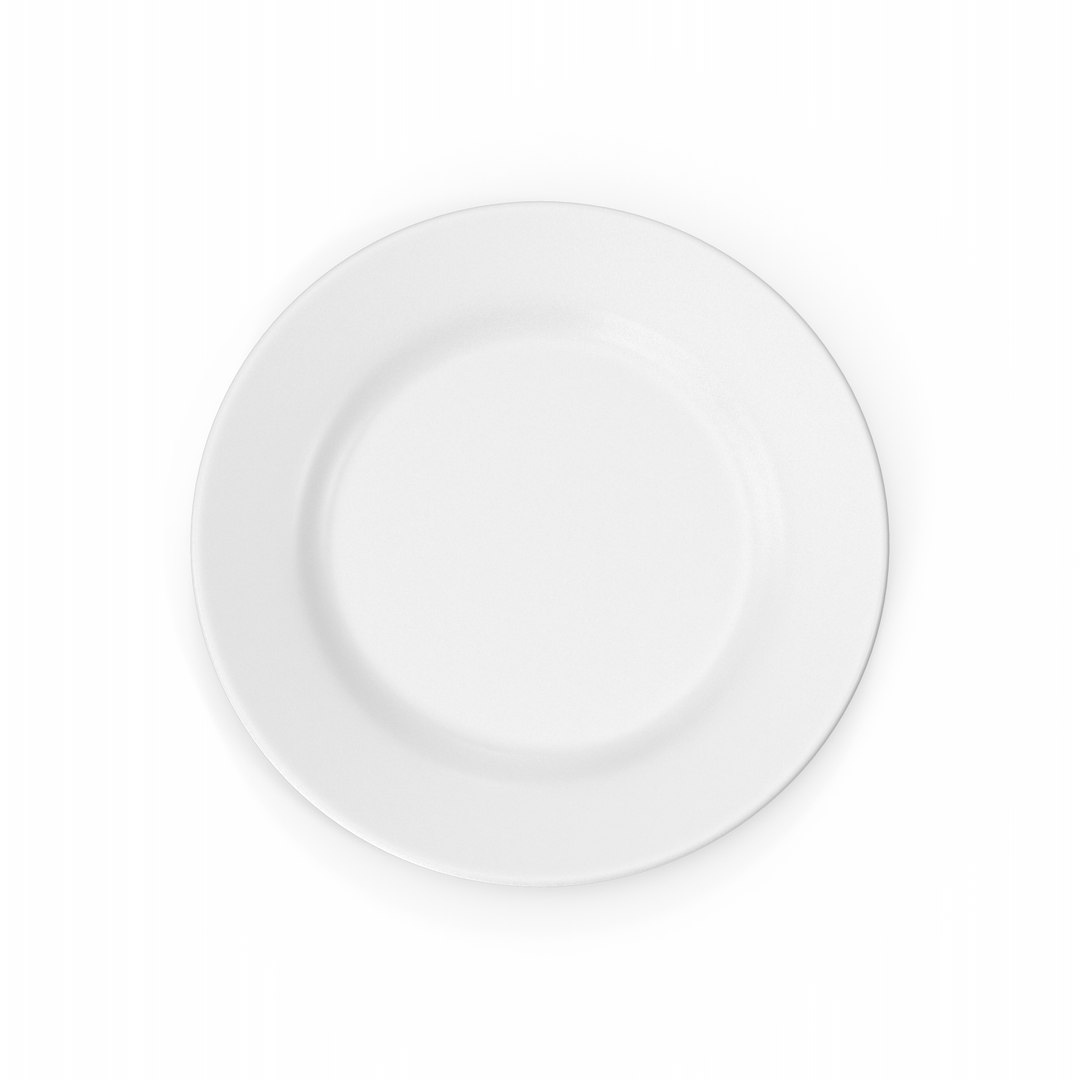 3D Model Ceramic Plate - TurboSquid 1856232