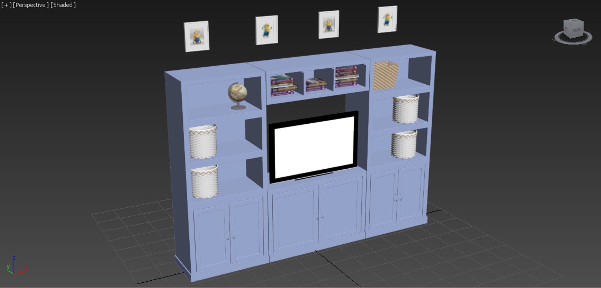 Pottery Barn Preston Extra 3d Obj