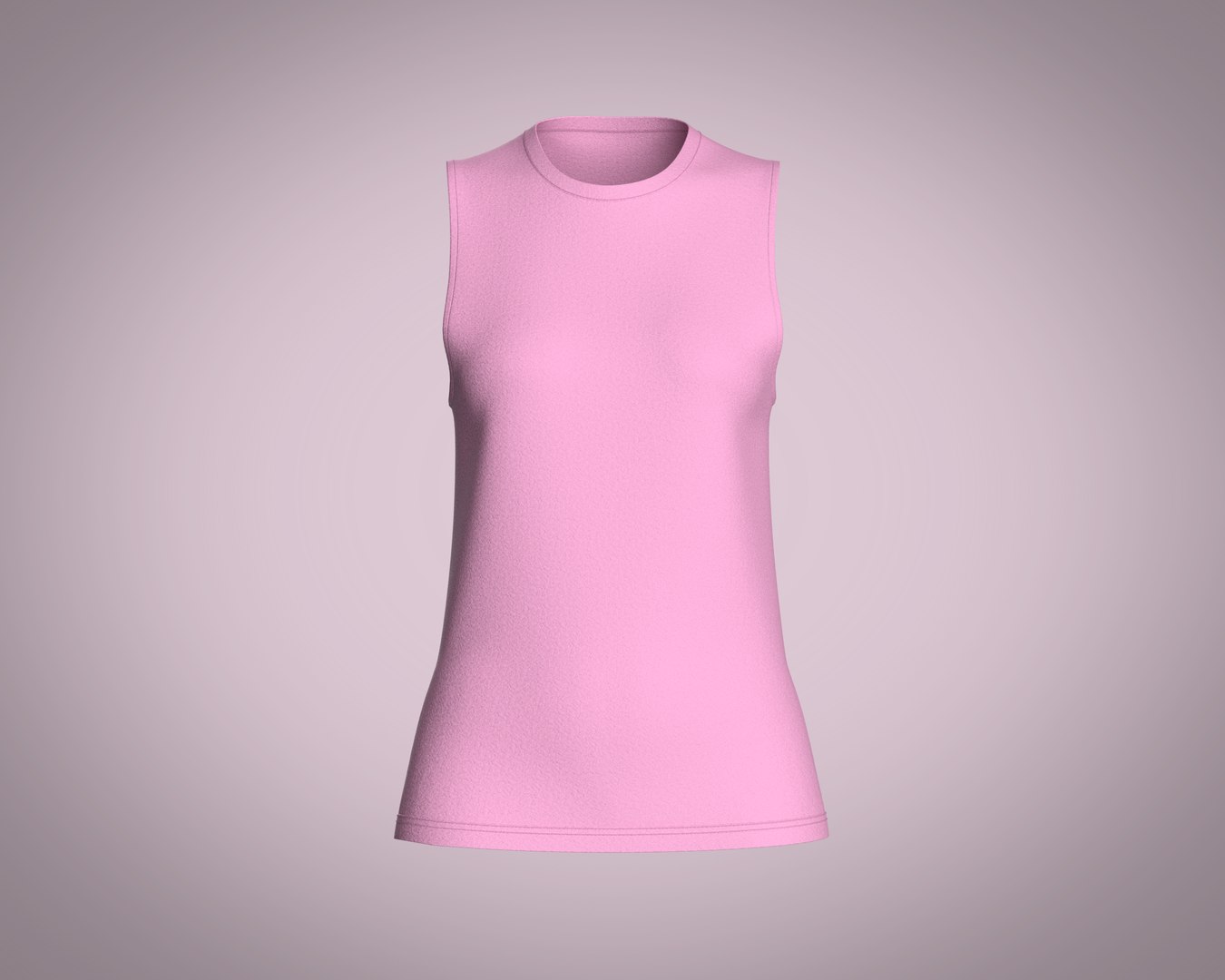 3D Girls Tank Tops-Single Color model - TurboSquid 2112242