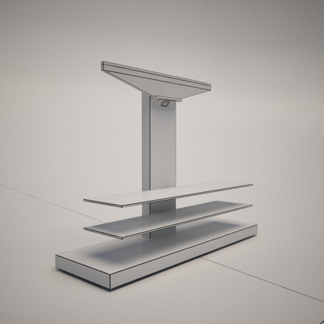 3d Model Cattelan Italia Panorama Tv Stand