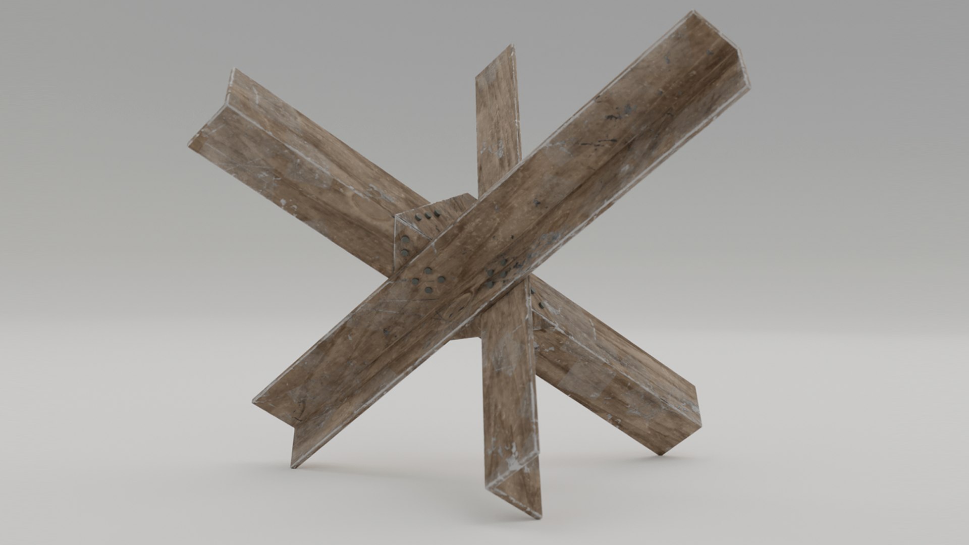3D Hedgehog Ant-tank - TurboSquid 1907695