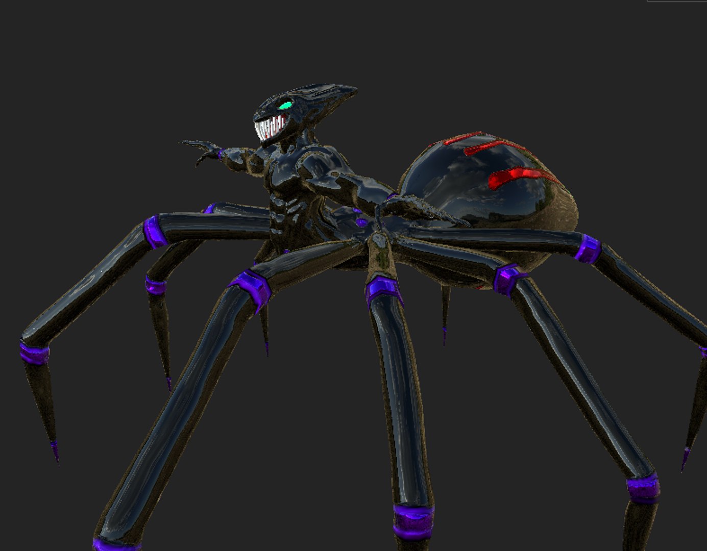 Parasite Spiders 3D Model - TurboSquid 1411573
