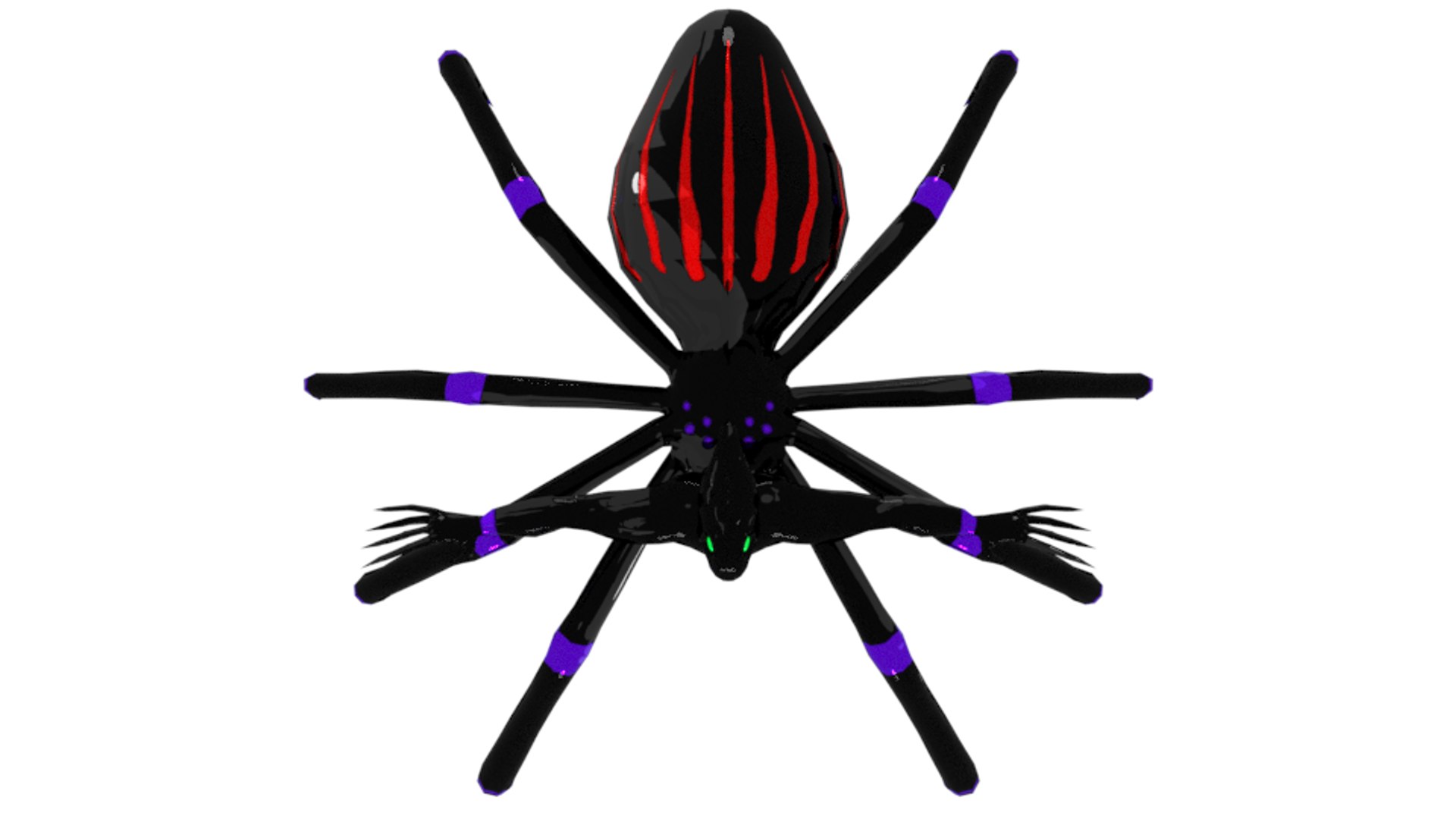 Parasite Spiders 3D Model - TurboSquid 1411573