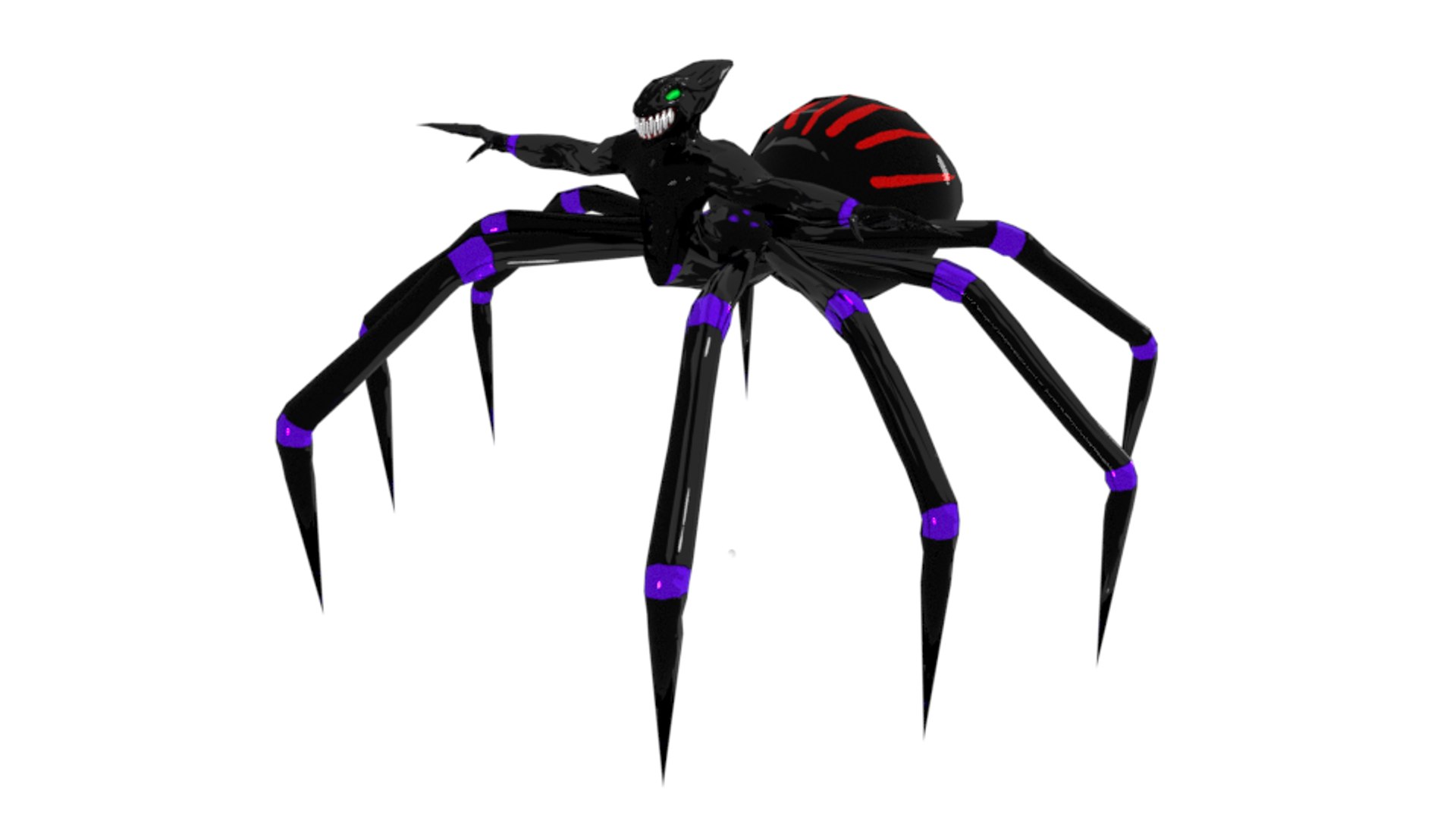 Parasite Spiders 3D Model - TurboSquid 1411573
