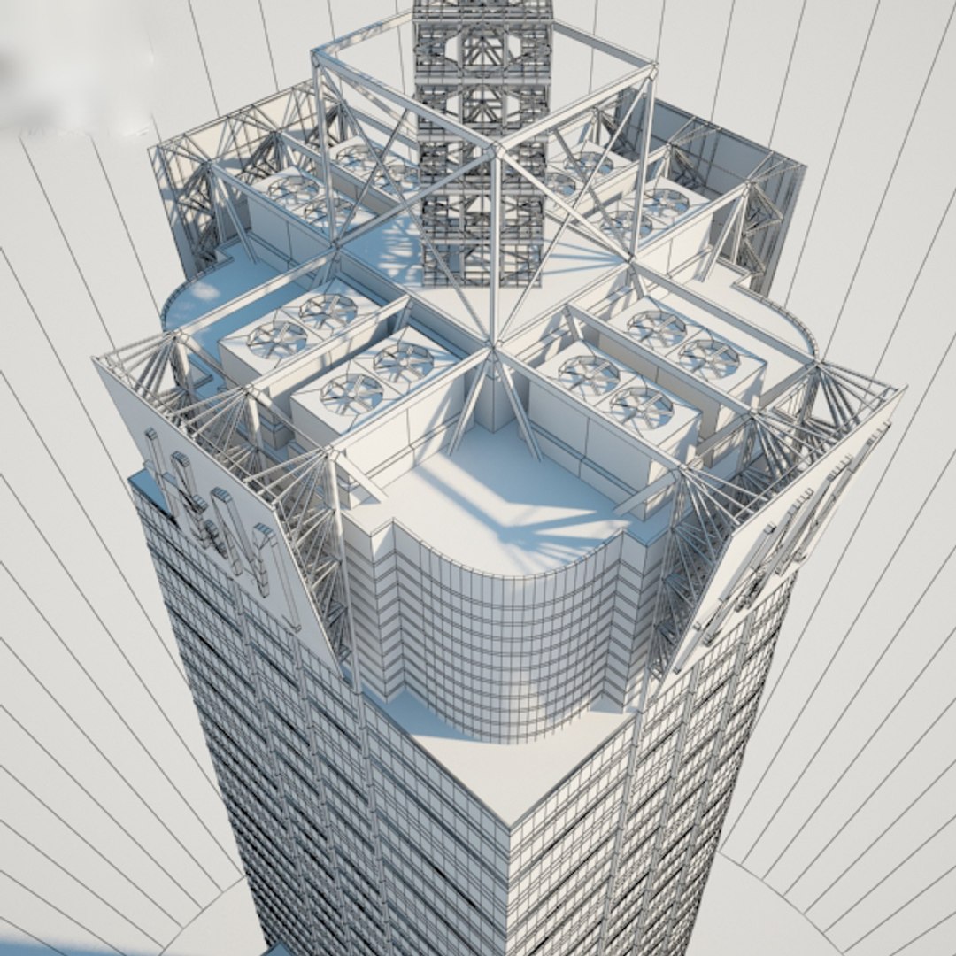 4 square 3D model - TurboSquid 1307810