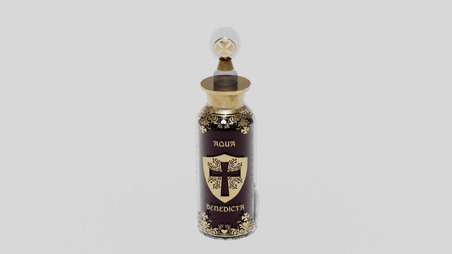 OB 00 12 Vampire Hunter Holy Bottle 3D Model - TurboSquid 1981575