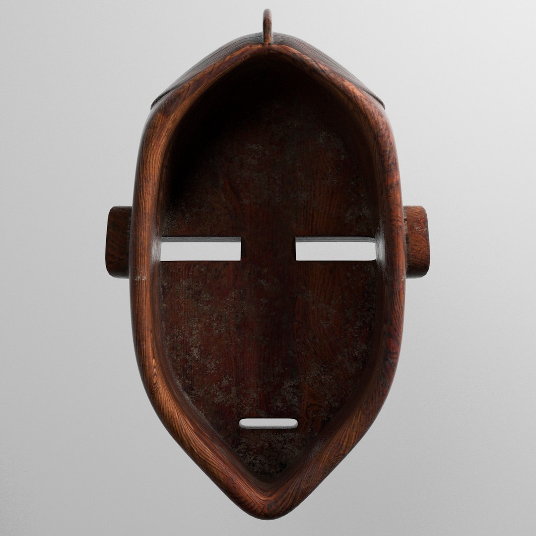 Mask African 3D Model - TurboSquid 1612981