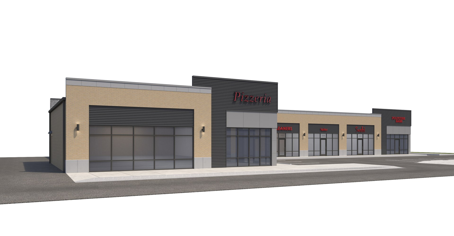 3D Retail Store Mall Model - TurboSquid 1656439