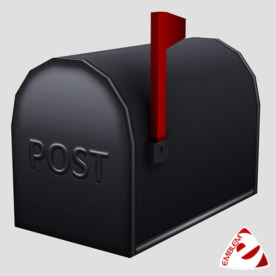 mail box 3d model