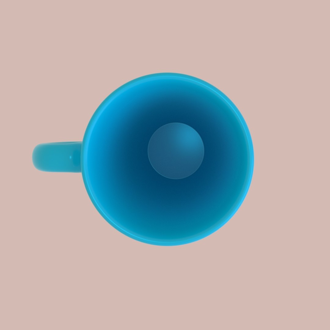 3D Cup Plate - TurboSquid 1437390