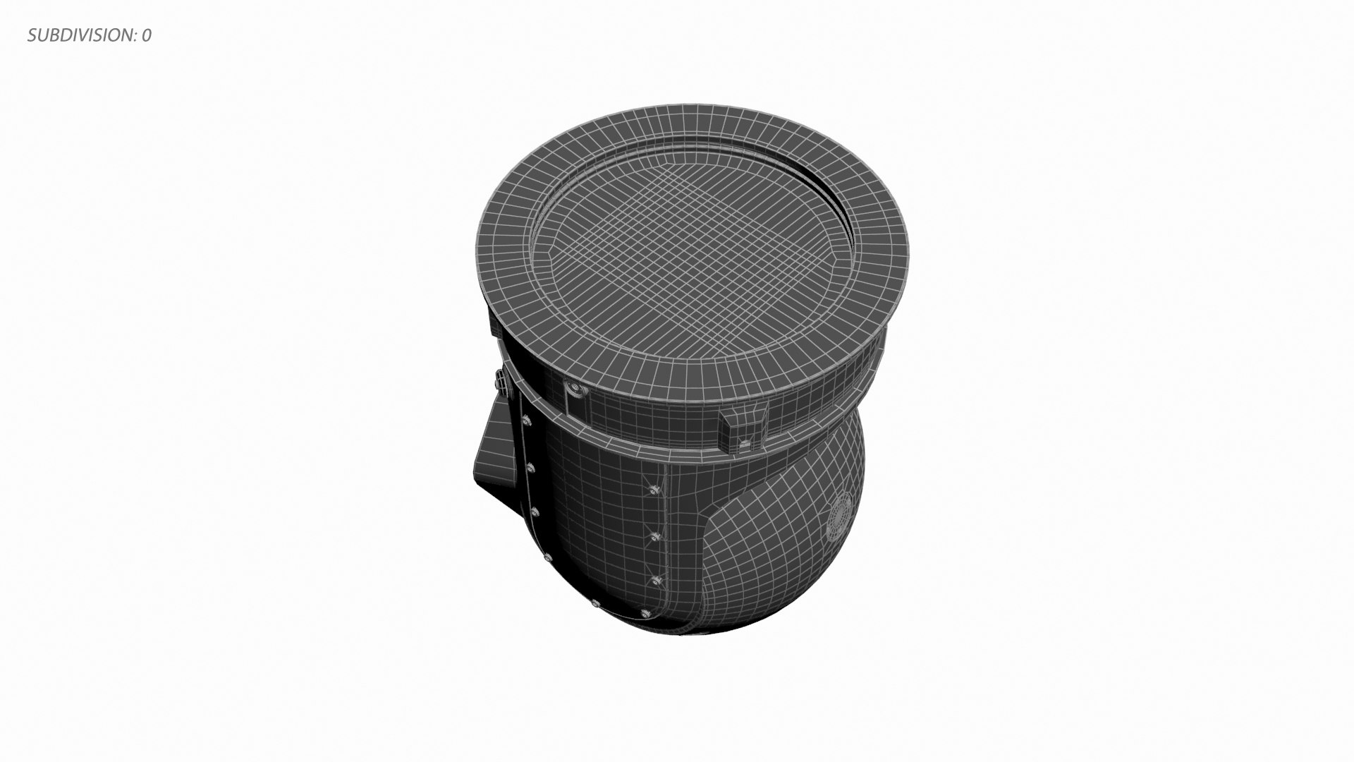 Multisensor Gyro Stabilize Airborne Vision Camera 3D Model - TurboSquid ...