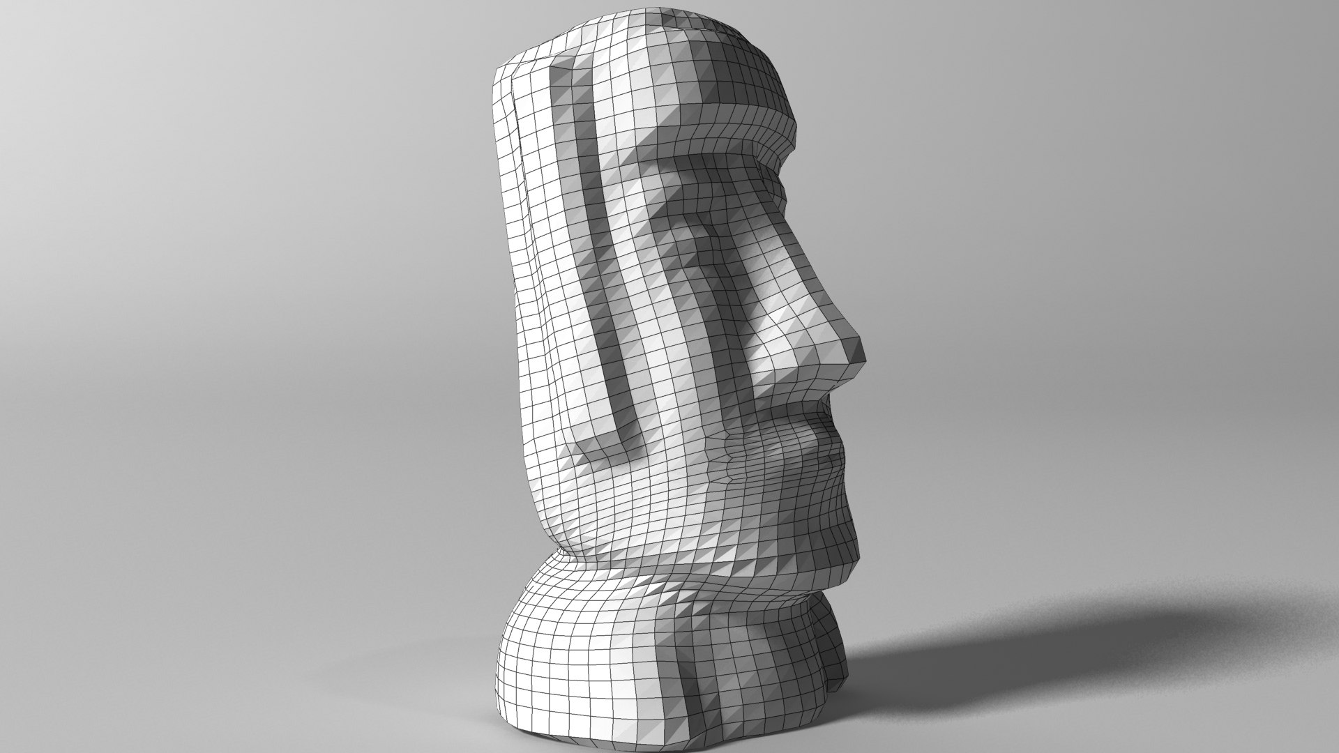 3D Model Moai Statue - TurboSquid 1737310