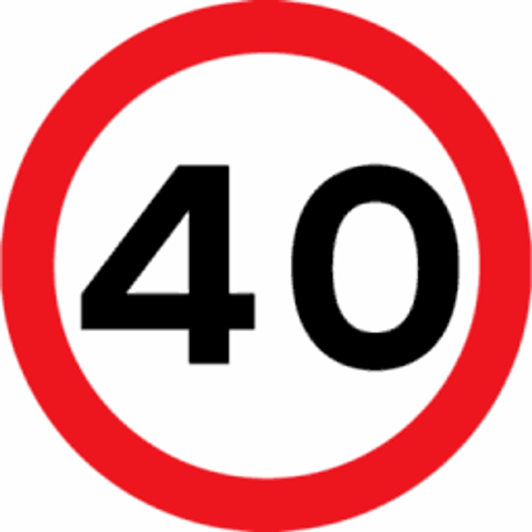 European Speed Limit Sign 3D - TurboSquid 1303202