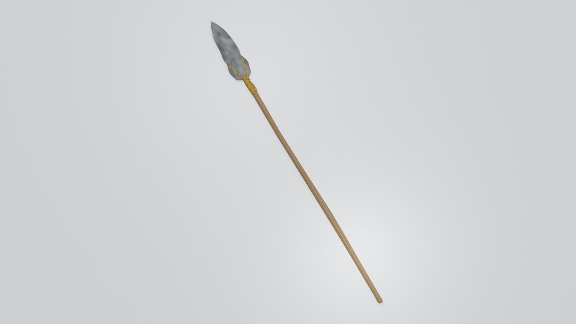 Free Lowpoly Spear 3D Model - TurboSquid 2144740