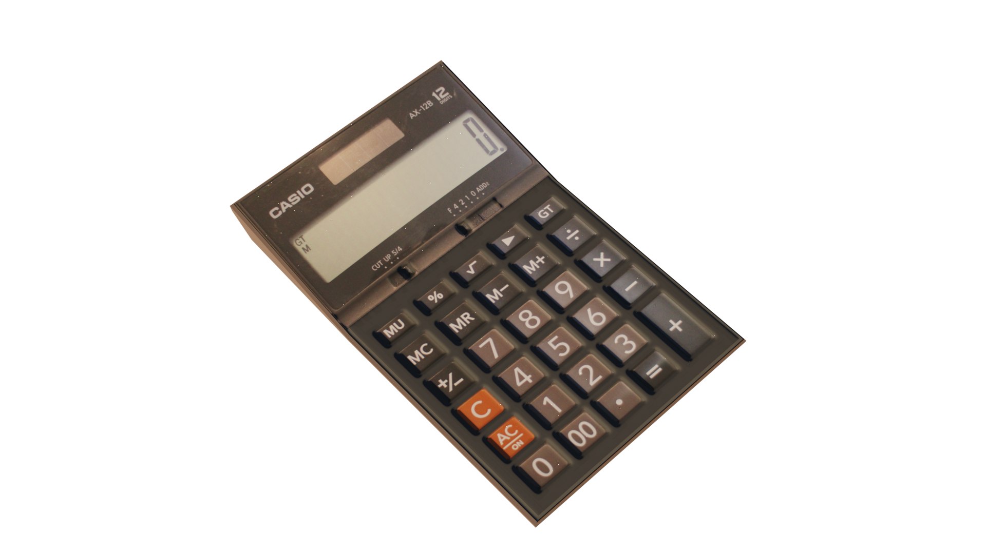 3D Calculator Casio Office - TurboSquid 1636757