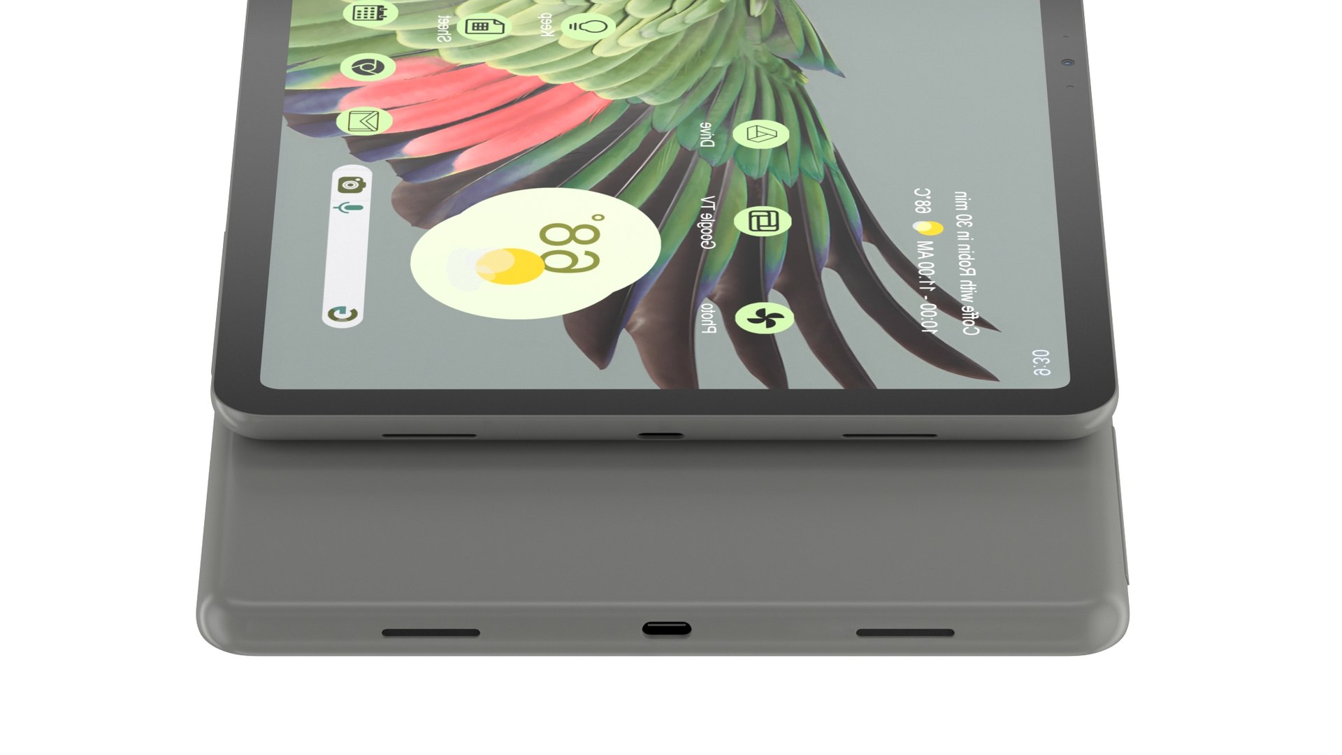 Google Pixel Tablet Gray 3D model - TurboSquid 2101150