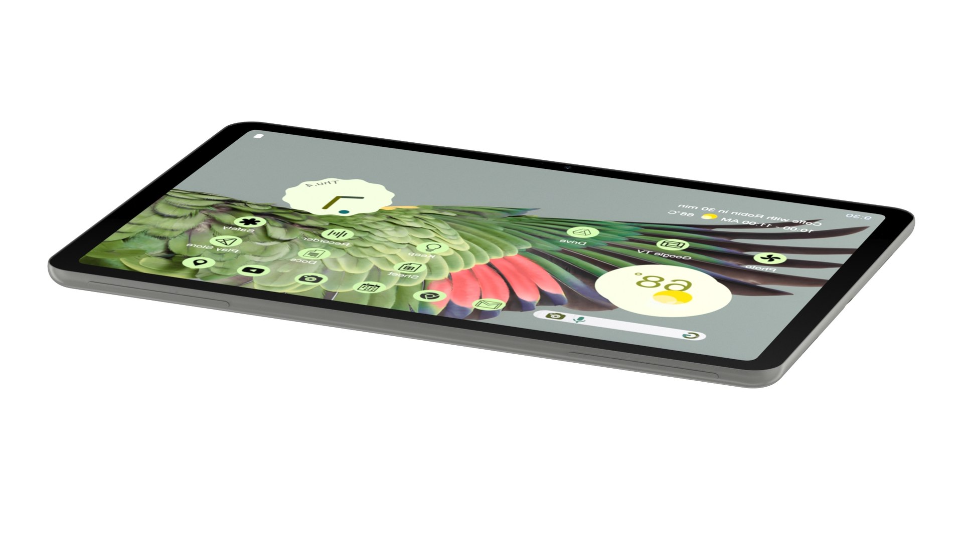 Google Pixel Tablet Gray 3D model - TurboSquid 2101150