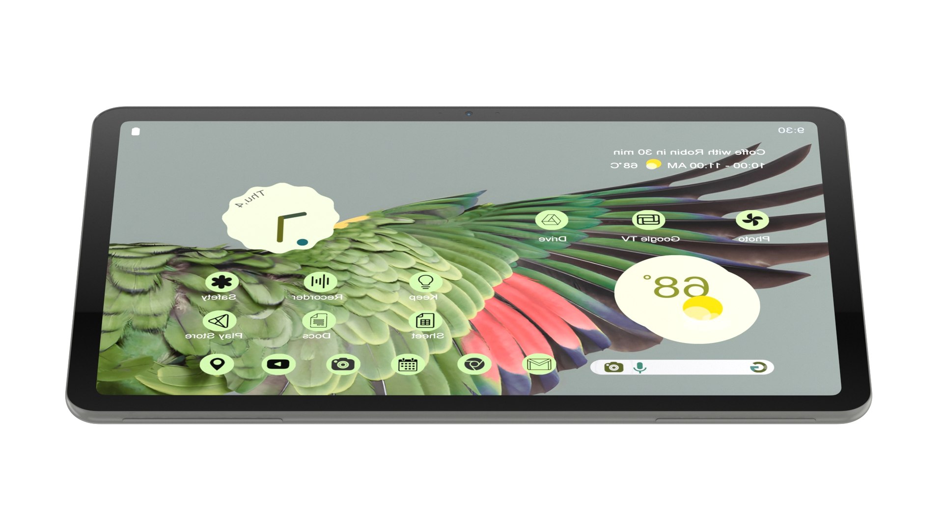 Google Pixel Tablet Gray 3D model - TurboSquid 2101150
