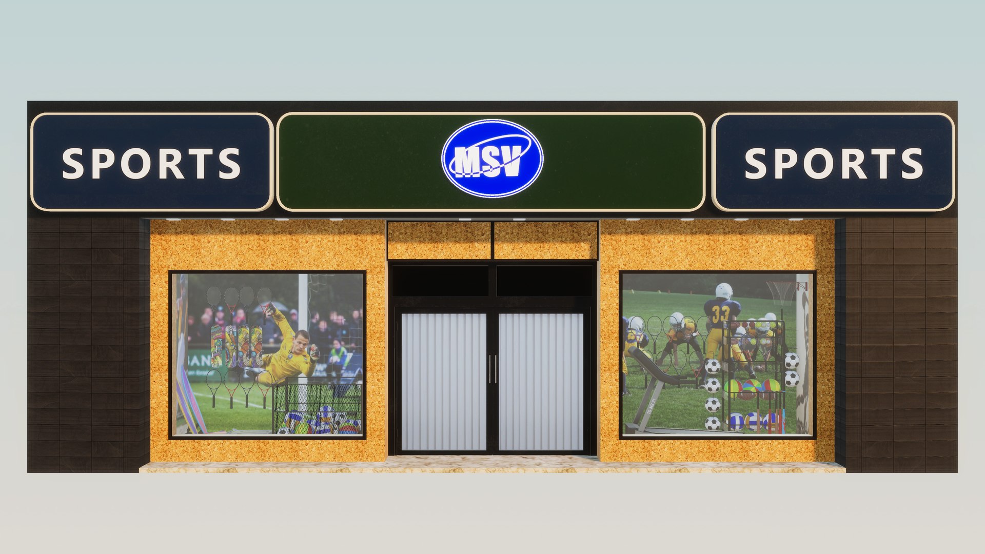 Store Front Pack - 1 3D Model - TurboSquid 1821533