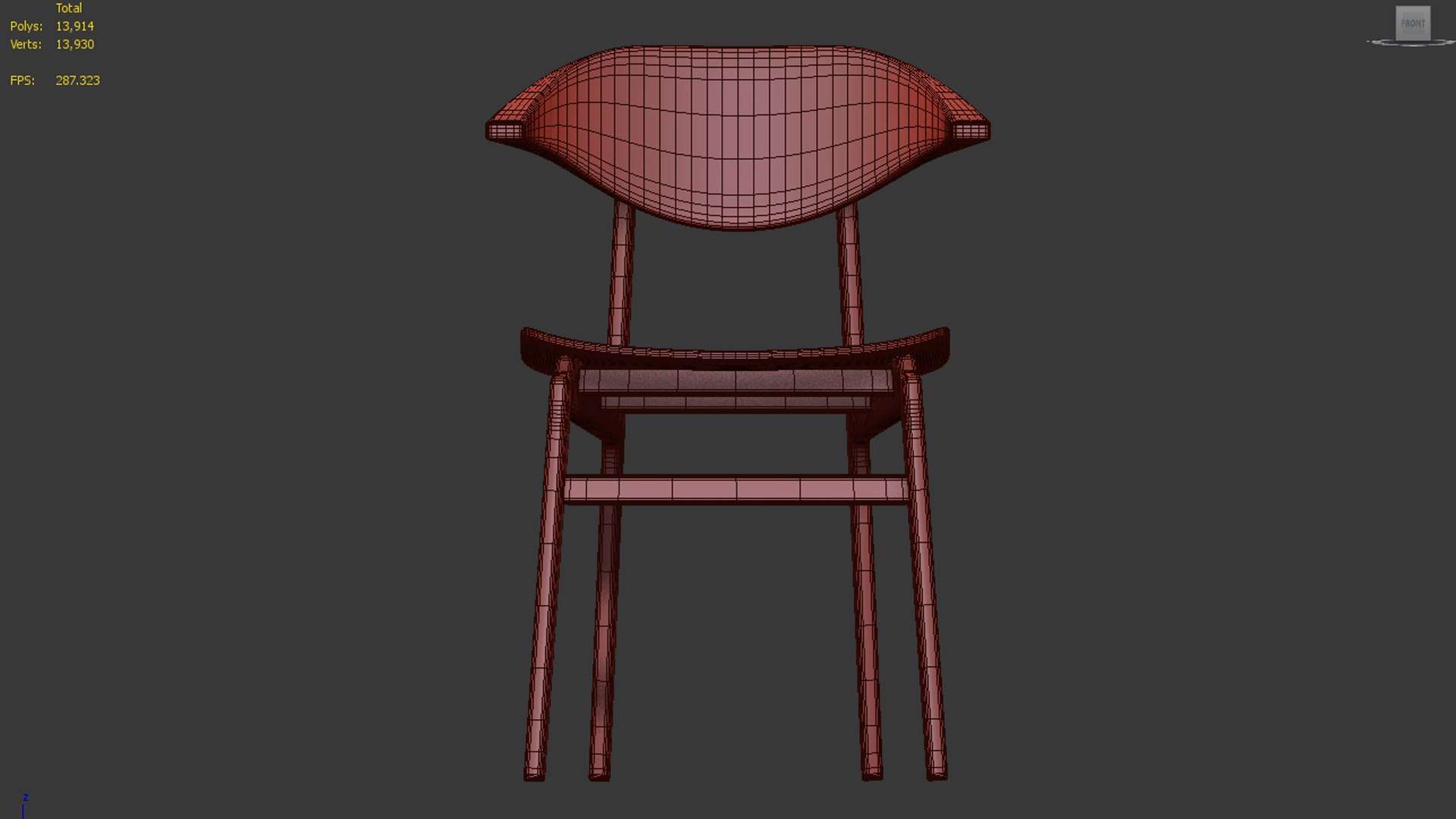 3D Buffalo Norr11 Wooden Chair - TurboSquid 1879589