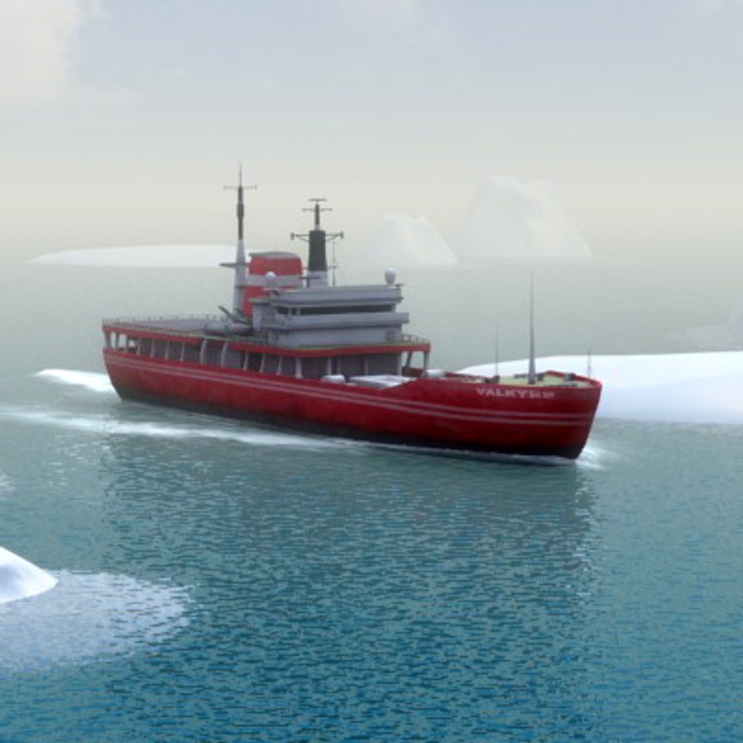 3d ship ocean model