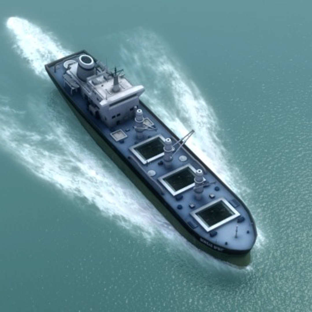3d ship ocean model