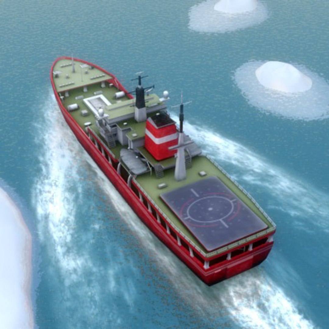 3d ship ocean model