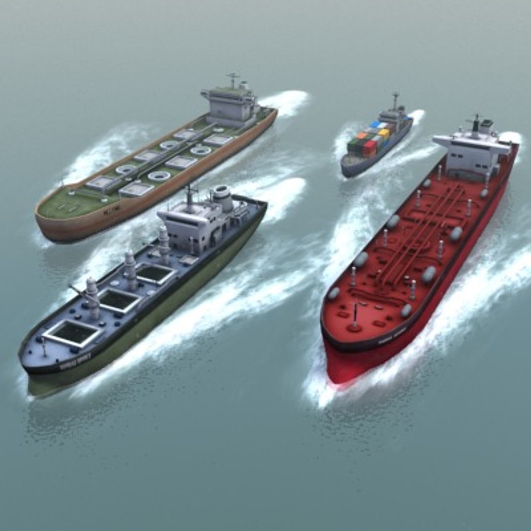3d Ship Ocean Model