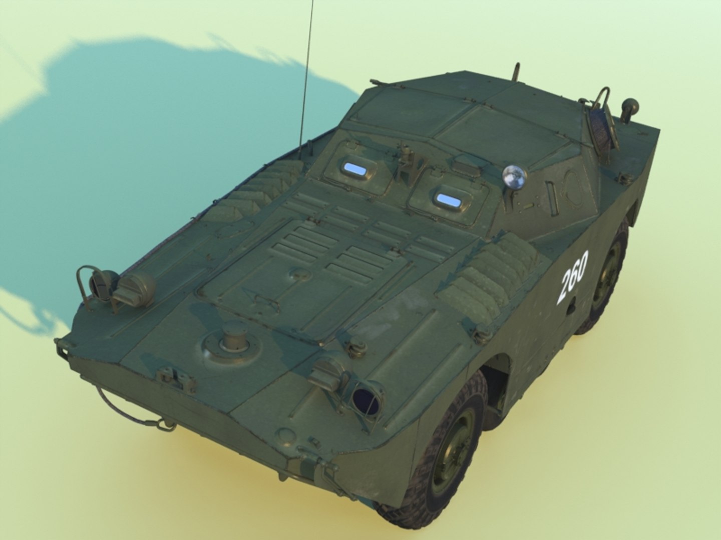 3d Model Brdm